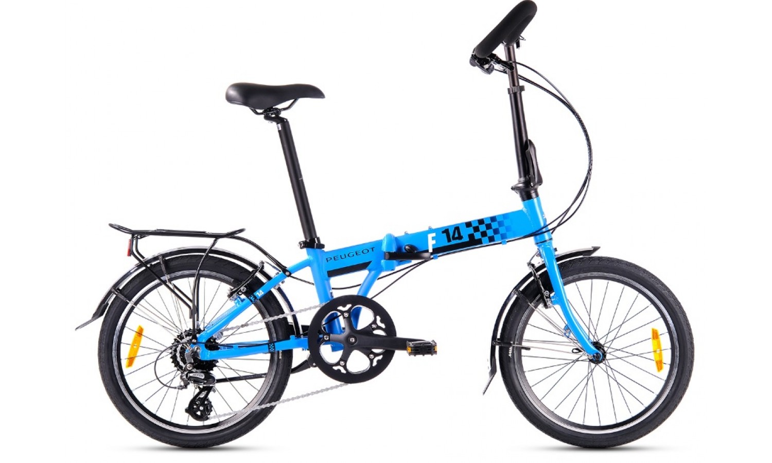Peugeot F14 20 Jant Katlanır Bisiklet Mavi - Martı Bisiklet